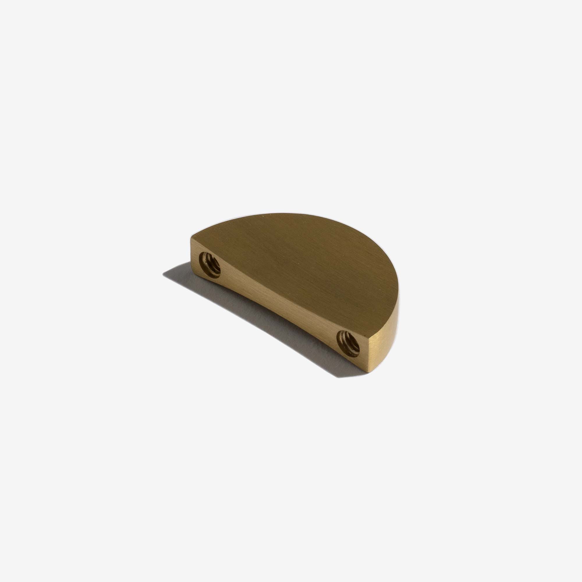 Park Side Market | BRASS HALF-COIN KNOB